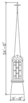 Church Steeple Design Models | Kivett's Fine Church Furniture