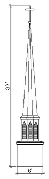 Church Steeple Design Models | Kivett's Fine Church Furniture