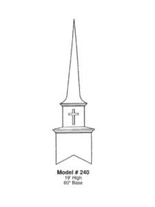 Church Steeple Models | Kivett's Fine Church Furniture