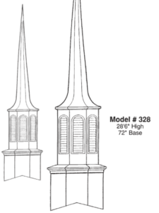 Church Steeple Models | Kivett's Fine Church Furniture