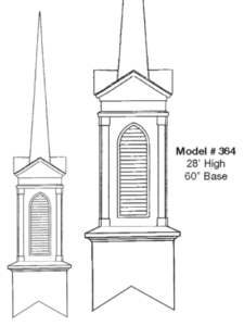 Church Steeple Models | Kivett's Fine Church Furniture