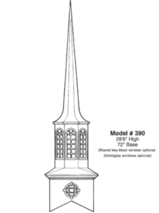Church Steeple Models | Kivett's Fine Church Furniture