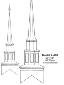 Church Steeple Models | Kivett's Fine Church Furniture