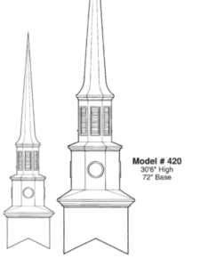 Church Steeple Models | Kivett's Fine Church Furniture
