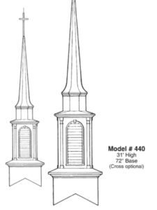 Church Steeple Models | Kivett's Fine Church Furniture