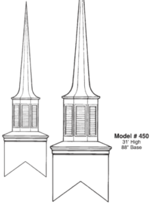 Church Steeple Models | Kivett's Fine Church Furniture