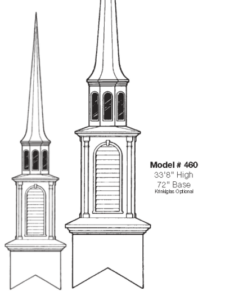Church Steeple Models | Kivett's Fine Church Furniture