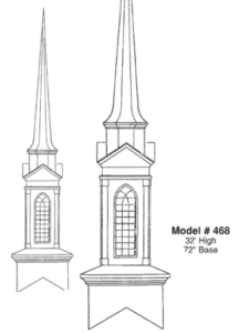 Church Steeple Models | Kivett's Fine Church Furniture