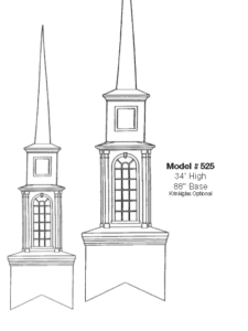 Church Steeple Models | Kivett's Fine Church Furniture