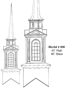 Church Steeple Models | Kivett's Fine Church Furniture