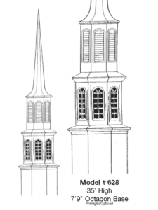 Church Steeple Models | Kivett's Fine Church Furniture