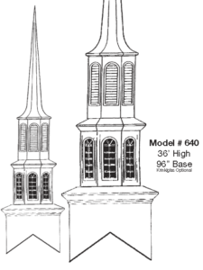 Church Steeple Models | Kivett's Fine Church Furniture